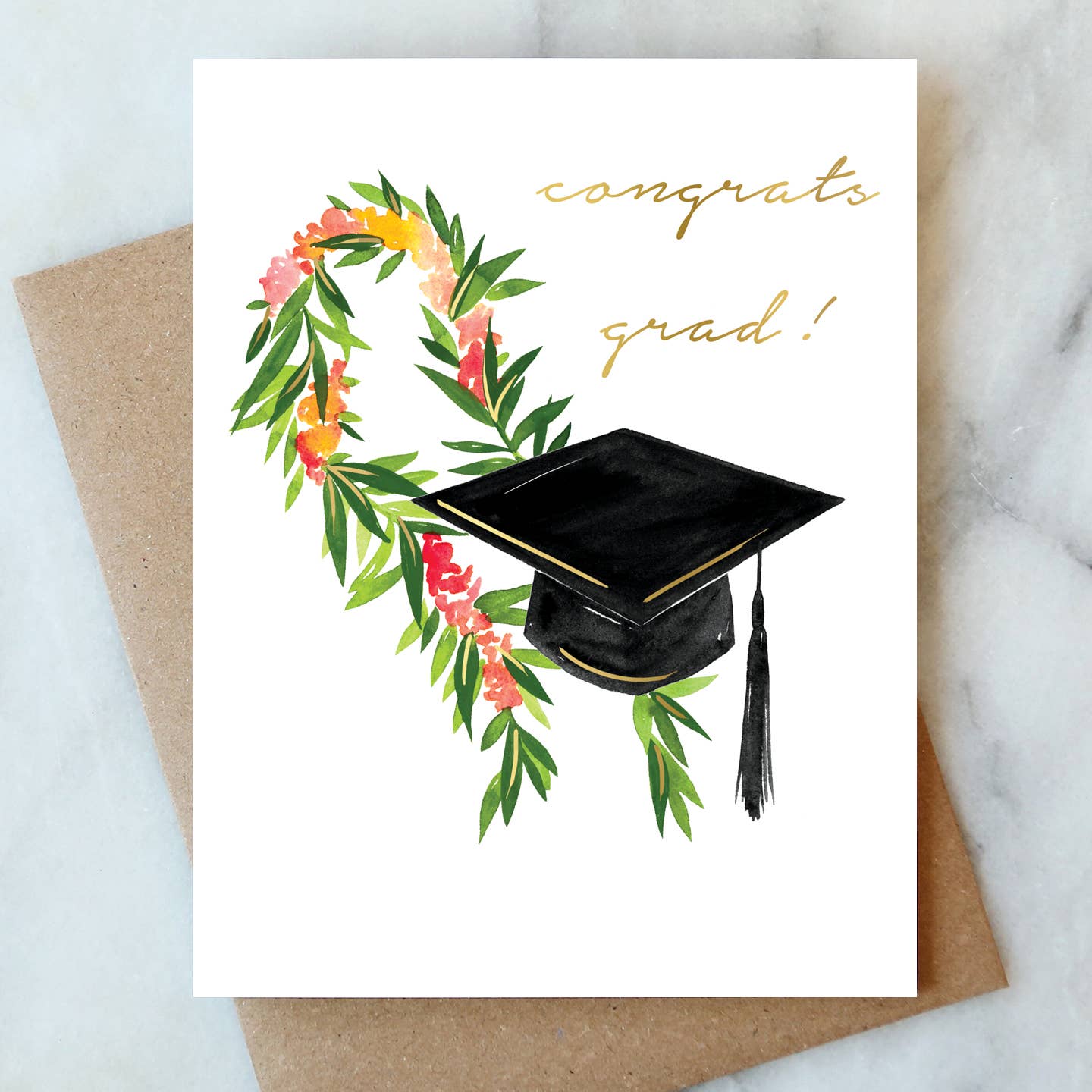 Lei Graduation Greeting Card | Congrats Card – RI Boutique
